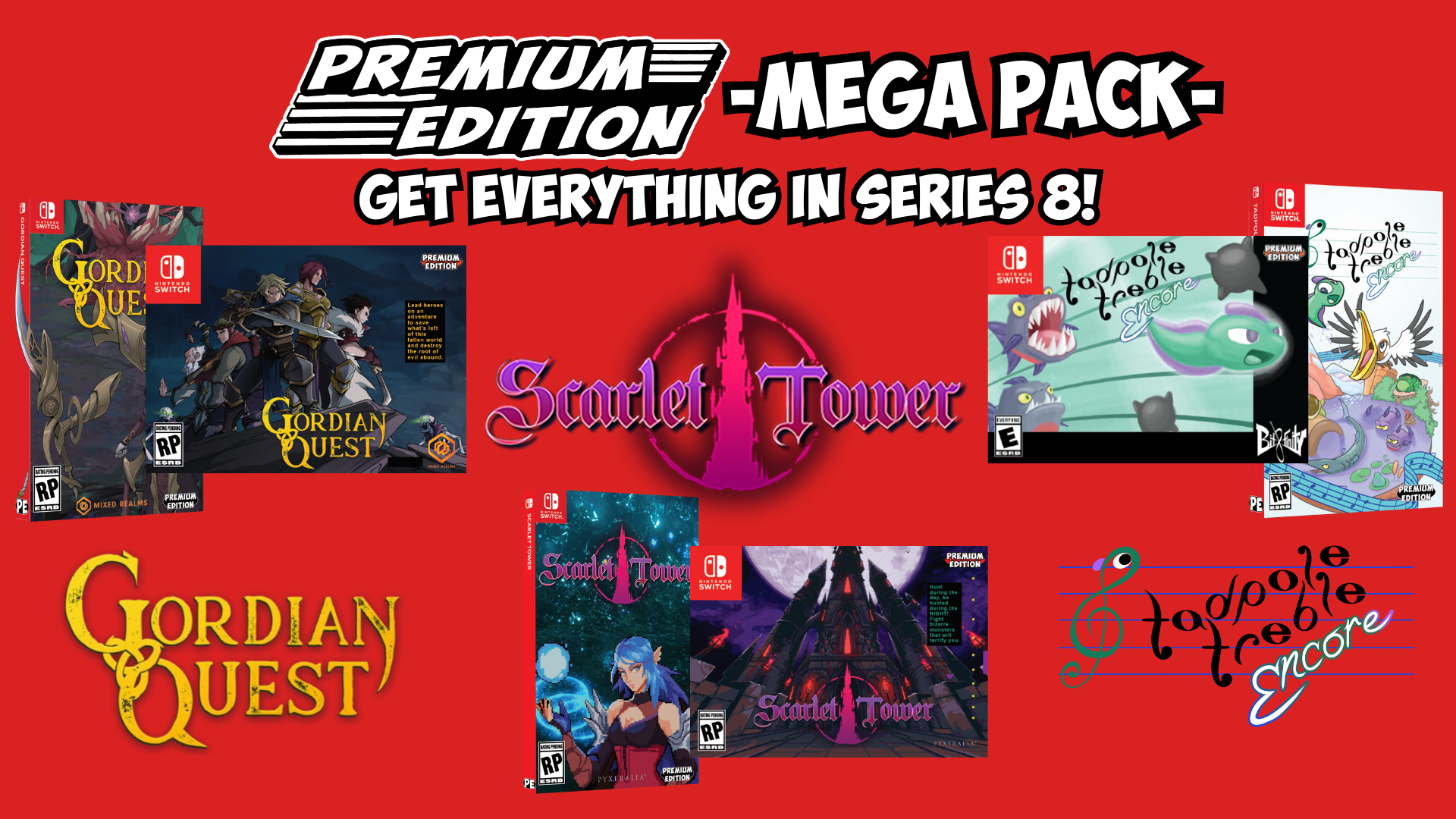 Series 8 "Get Everything" Mega Pack – Premium Edition Games