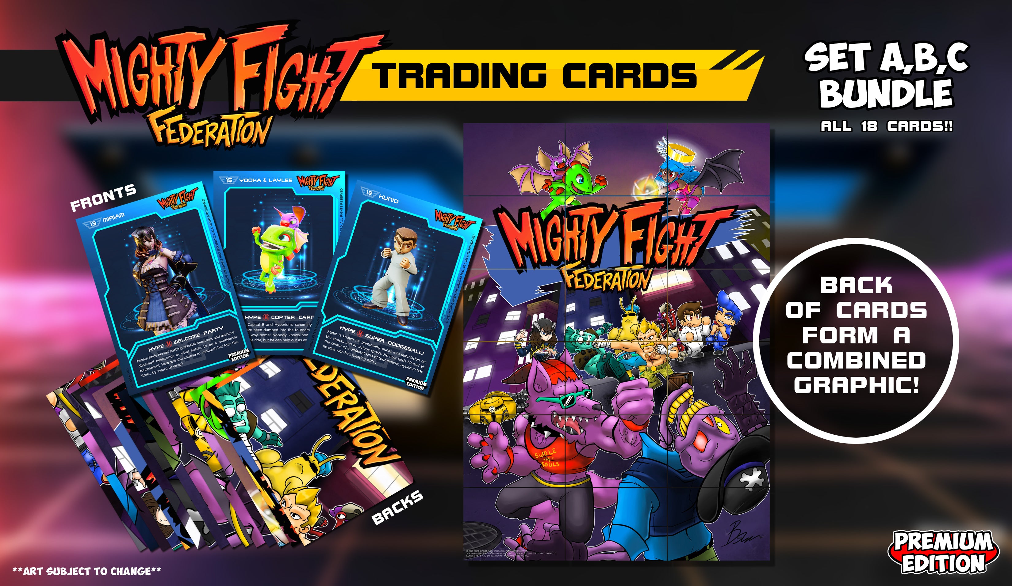 Mighty Fight Federation Trading Card Packs! – Premium Edition Games